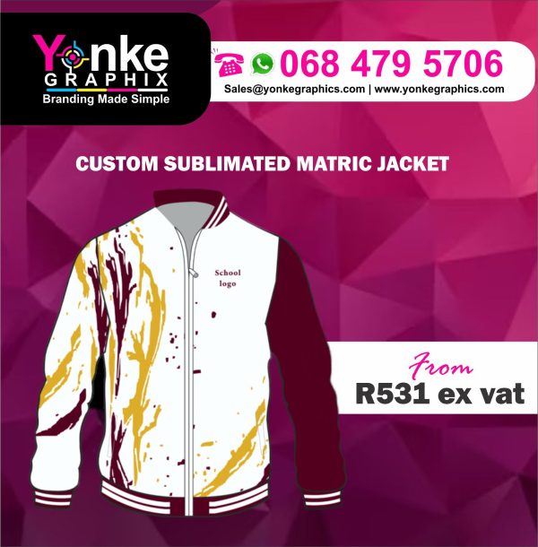 Custom Sublimated Matric Jacket – Yonke Graphics